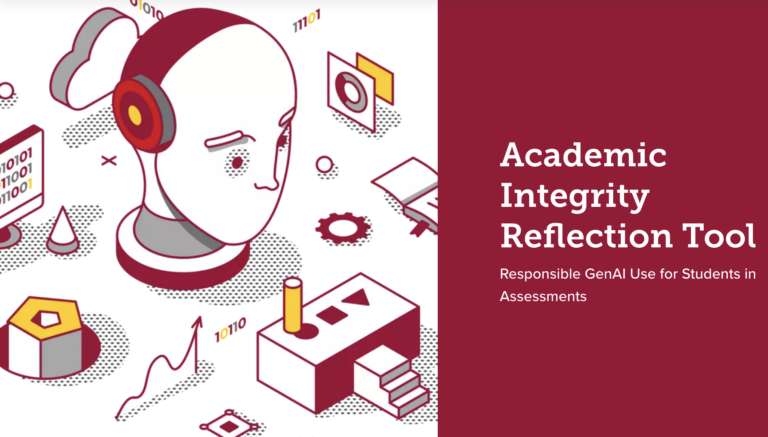 Student Critical Reflection Learning Tool for GenAI Use in Assessments ...