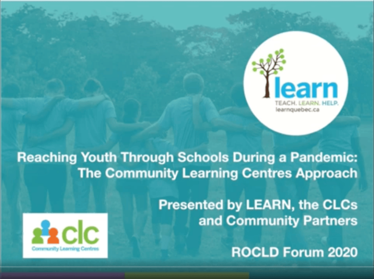 Professional Development - Community Learning Centres (CLC)