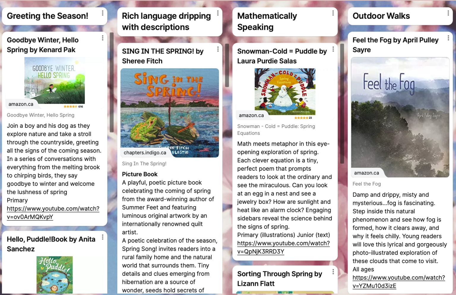 Spring Picture Book Collection - Educators