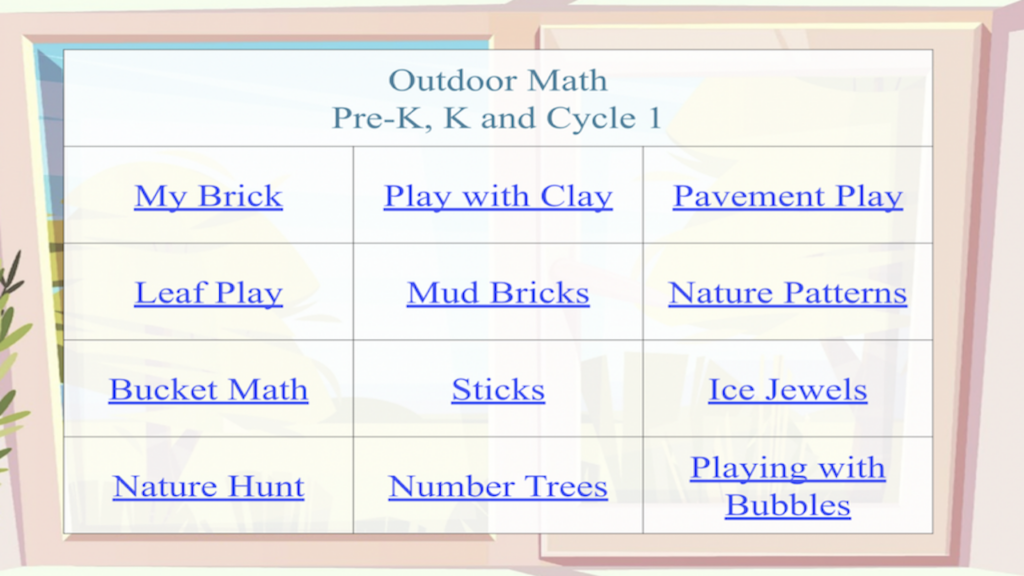 Outdoor Math Fun - Educators