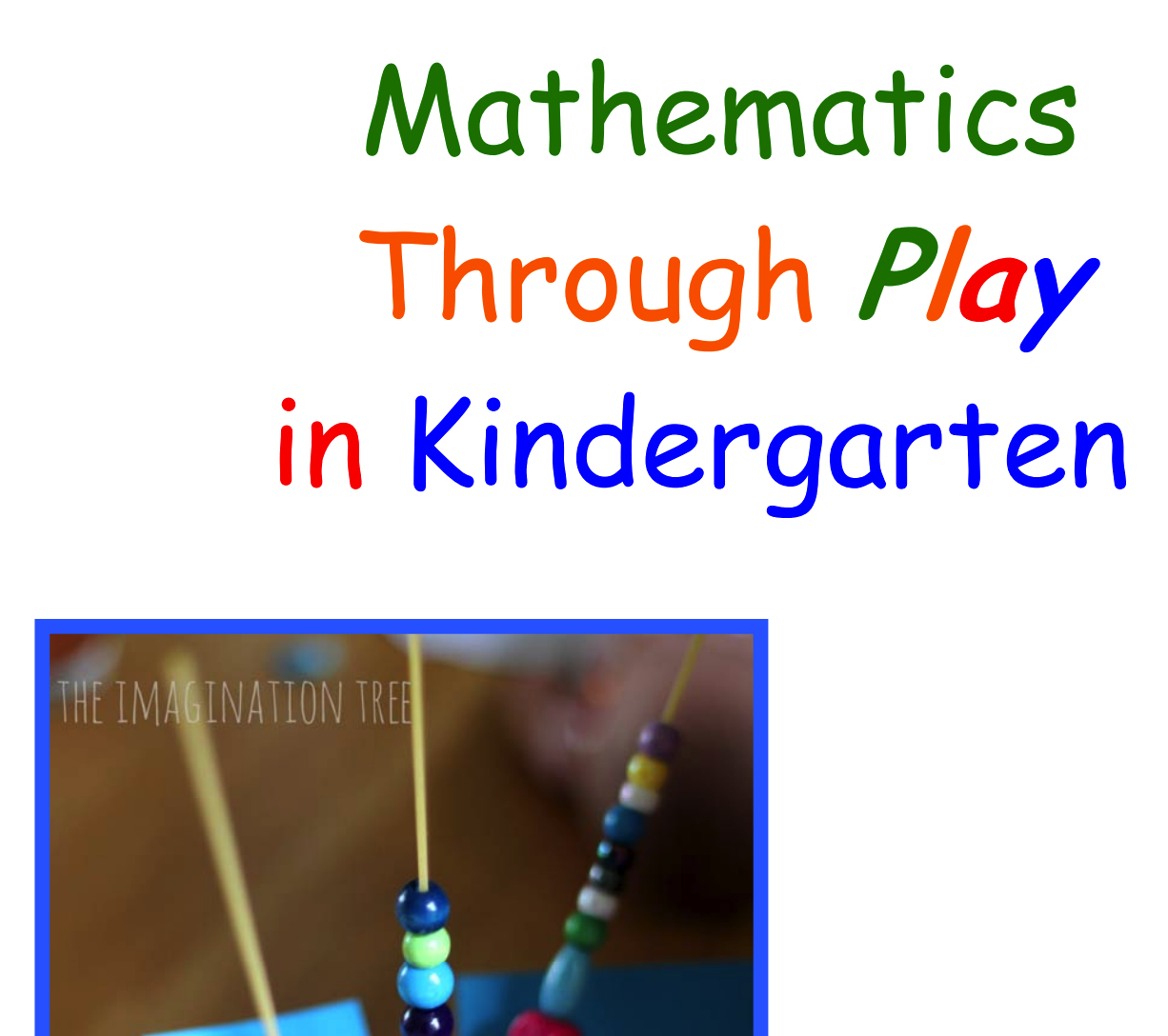 Mathematics Through Play in Preschool - Educators