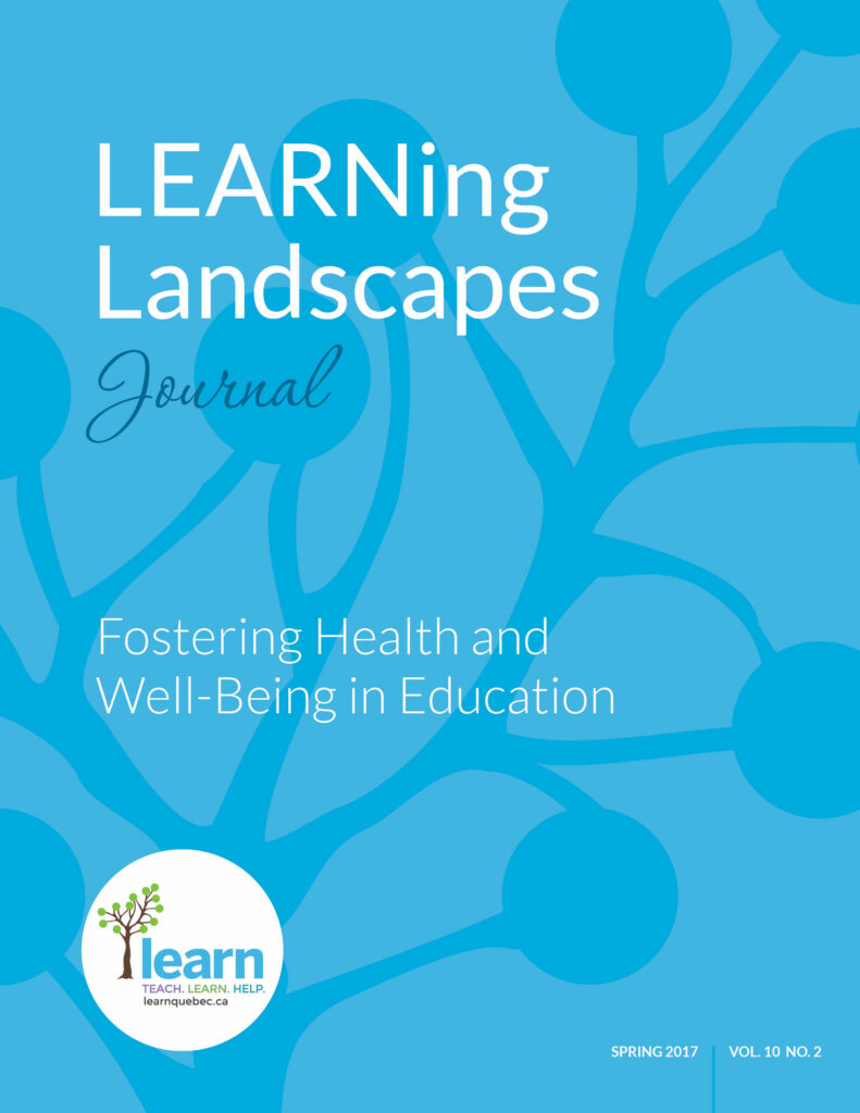 Learning Landscapes - Vol 10 No 2 (2017): Fostering Health and Well ...
