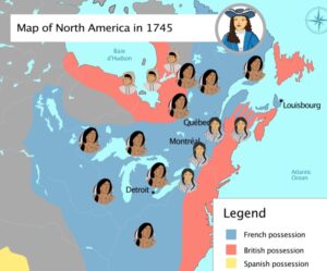 New France 1745 mapping activity on Indigenous Peoples affected - Educators