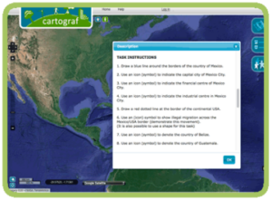 Simple Map of Mexico - Educators